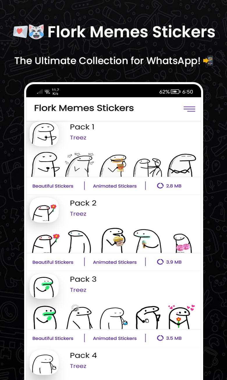 Apk Flork Memes Stickers Wasticker Untuk Muat Turun Android