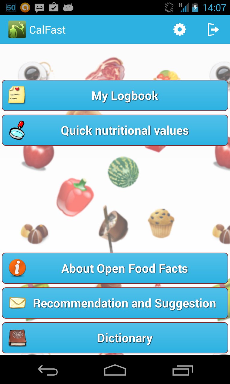 Calorie Counter Calfast APK for Android Download