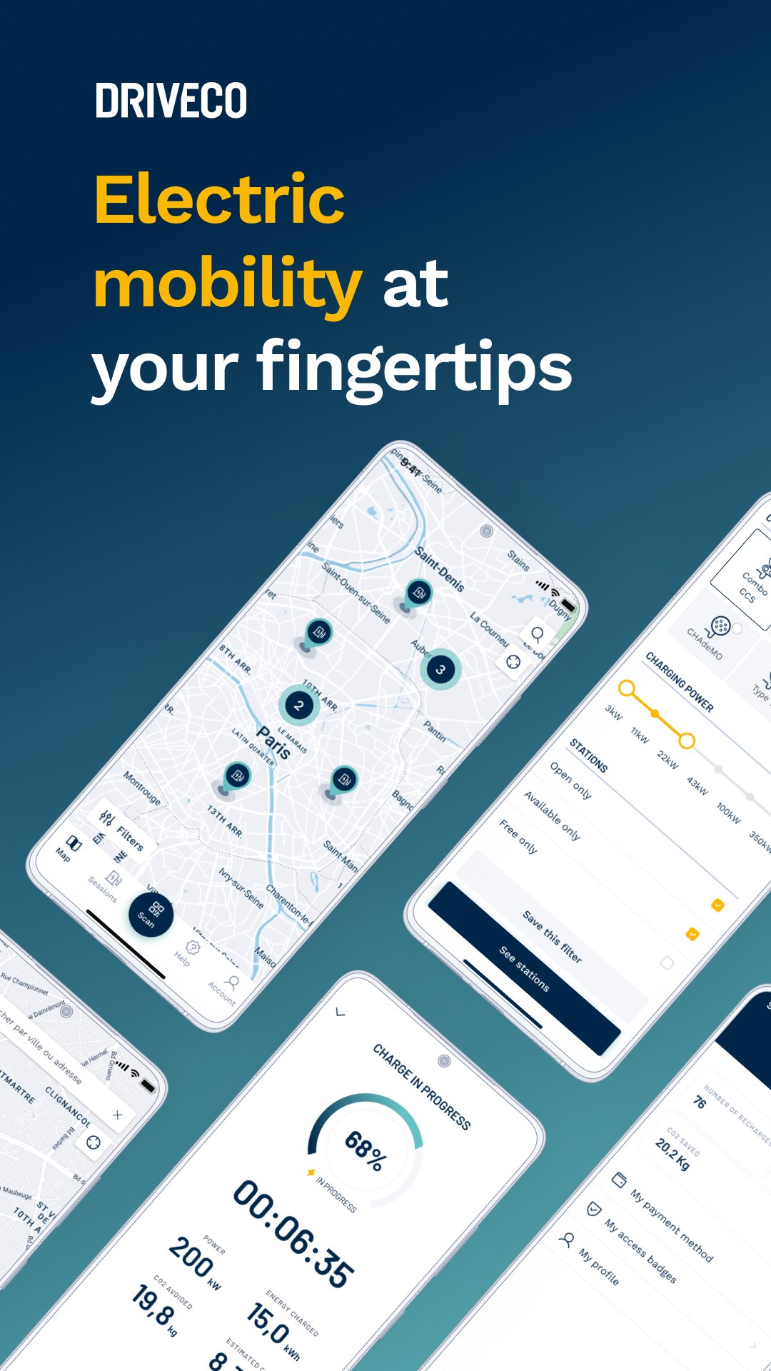 Download DRIVECO - EV charging Latest Version 3.4.2 Android APK File
