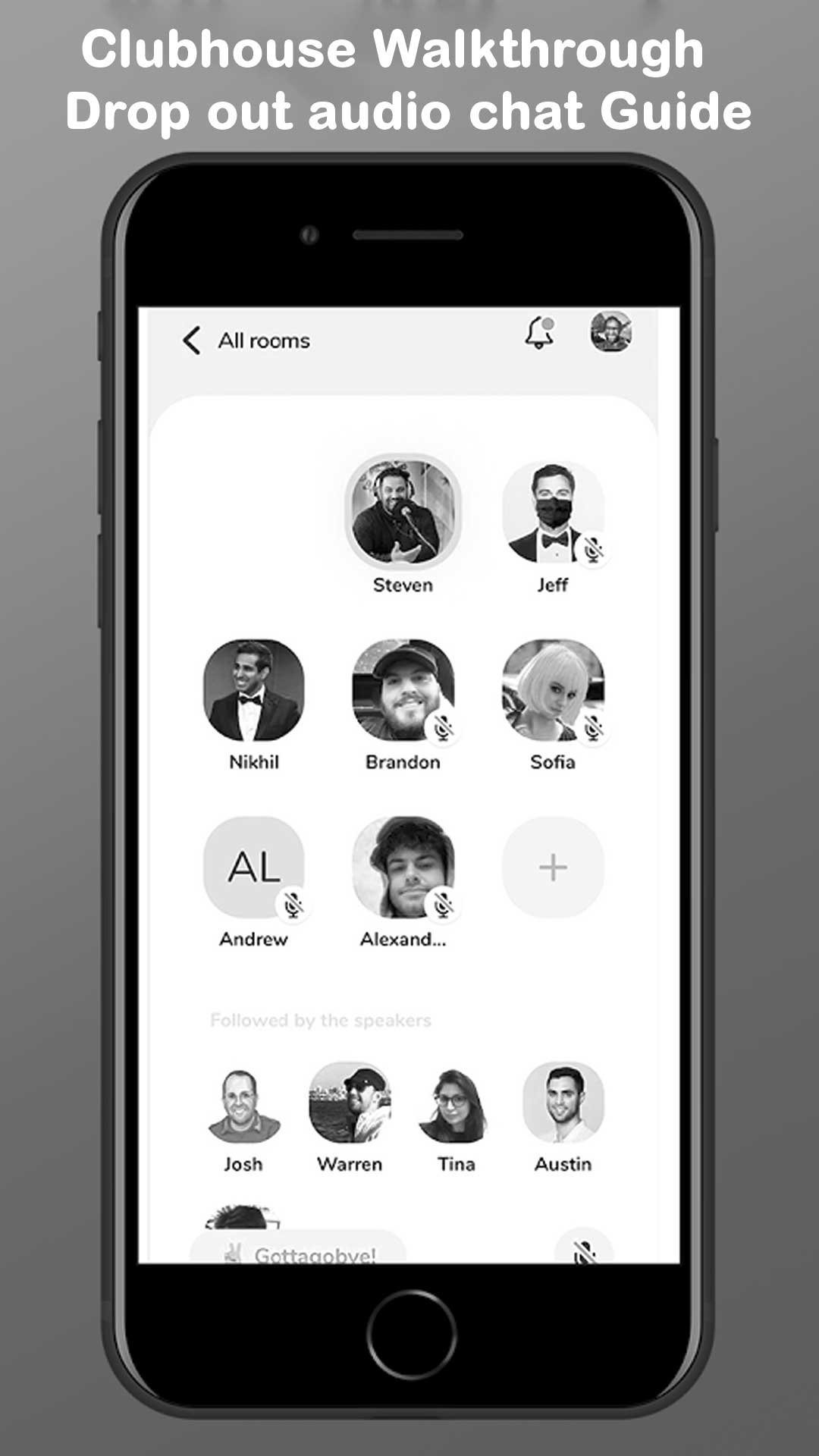 Clubhouse walkthrough Drop out audio chat guide APK for Android Download
