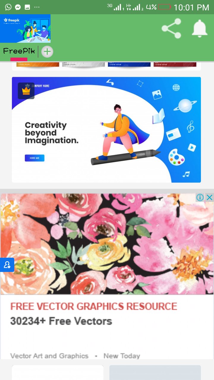New FreePik Graphics Software APK per Android Download