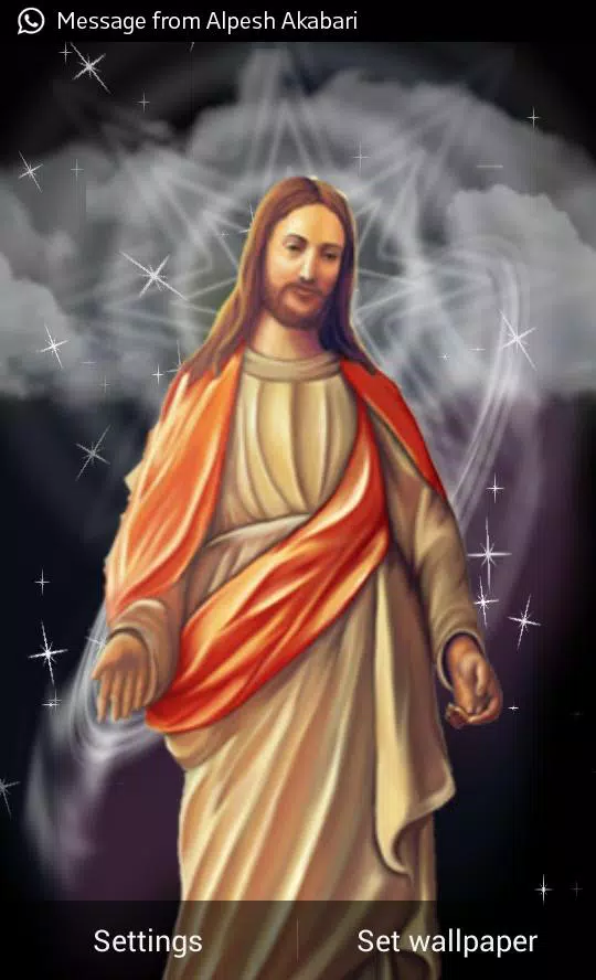 Jesus Wallpaper With Message