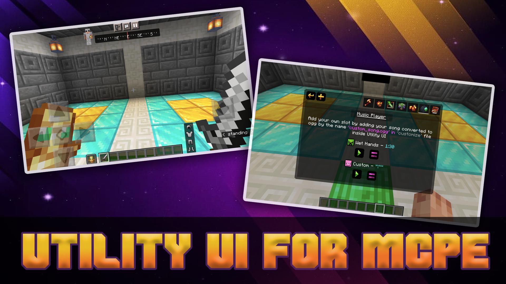 Utility Ui Minecraft Mod Mcpe Apk For Android Download