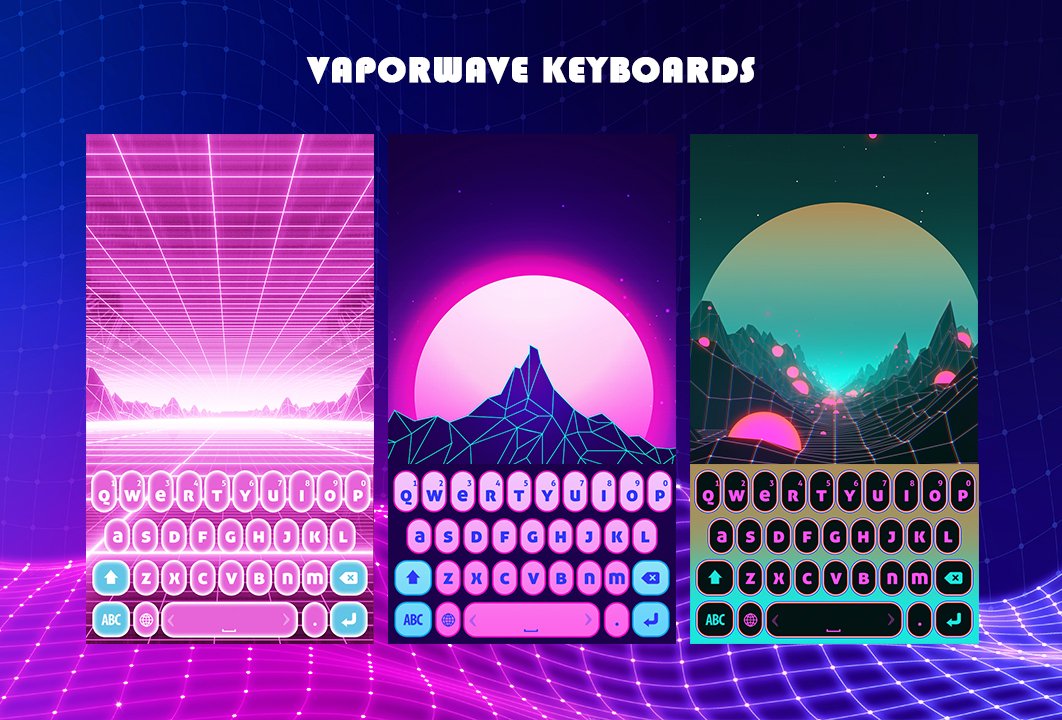 Vaporwave Keyboard Themes APK Download for Android - Latest Version