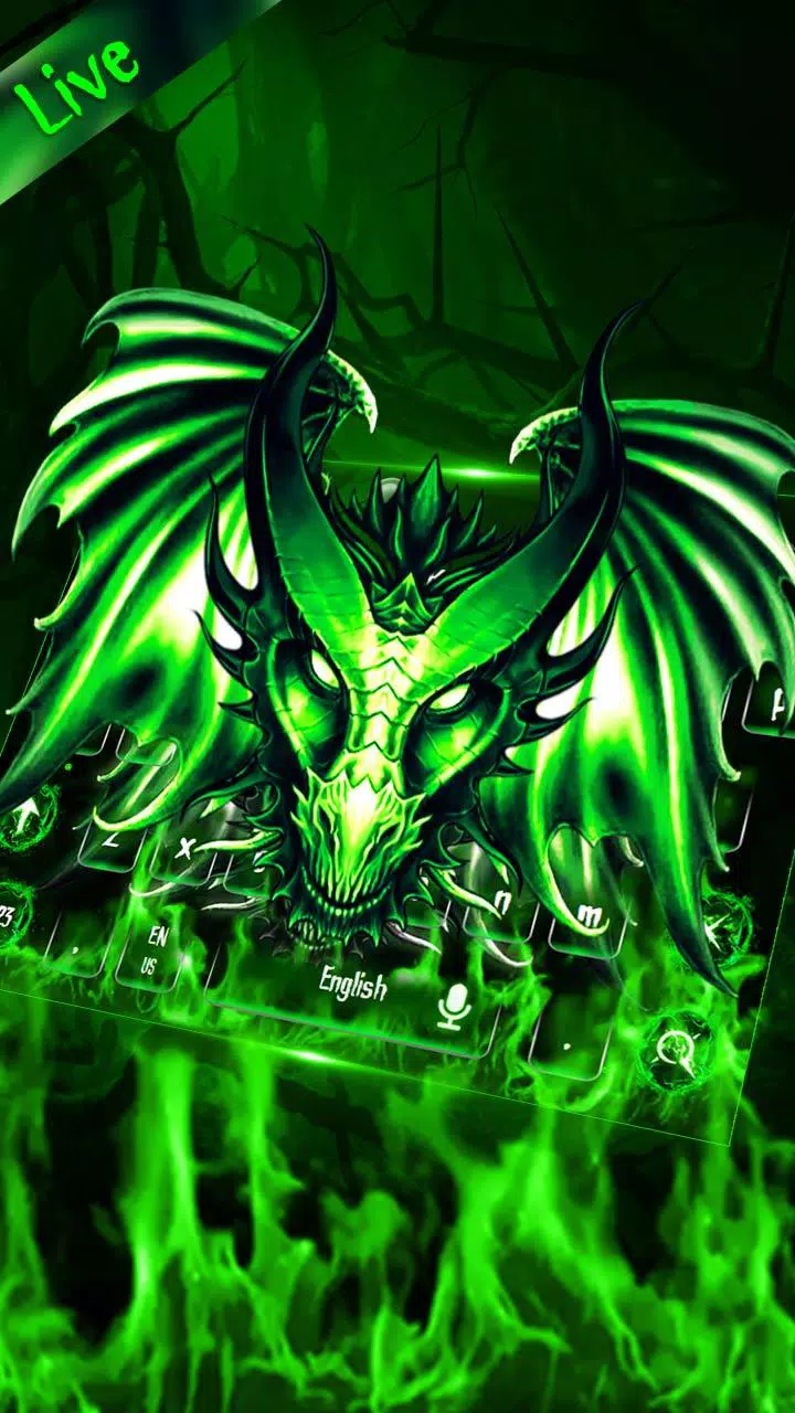 Green Fire Dragon
