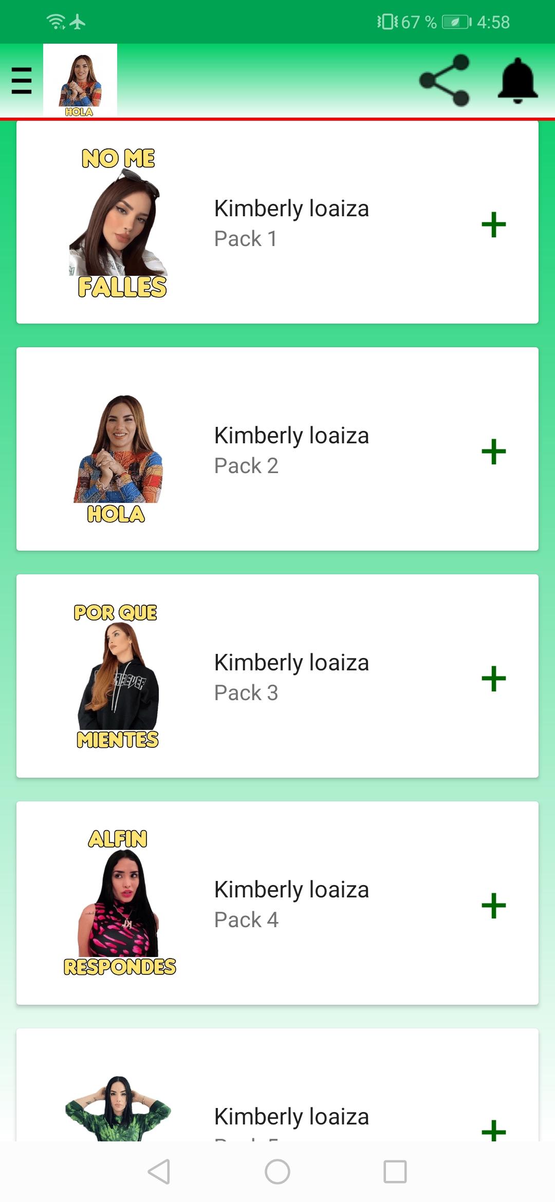 Kimberly Loaiza Sticker Apk For Android Download