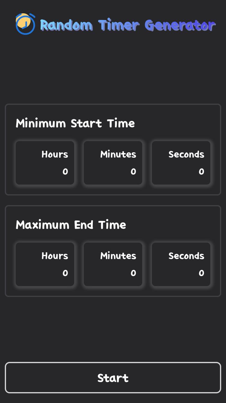 Random Timer Generator Apk For Android Download