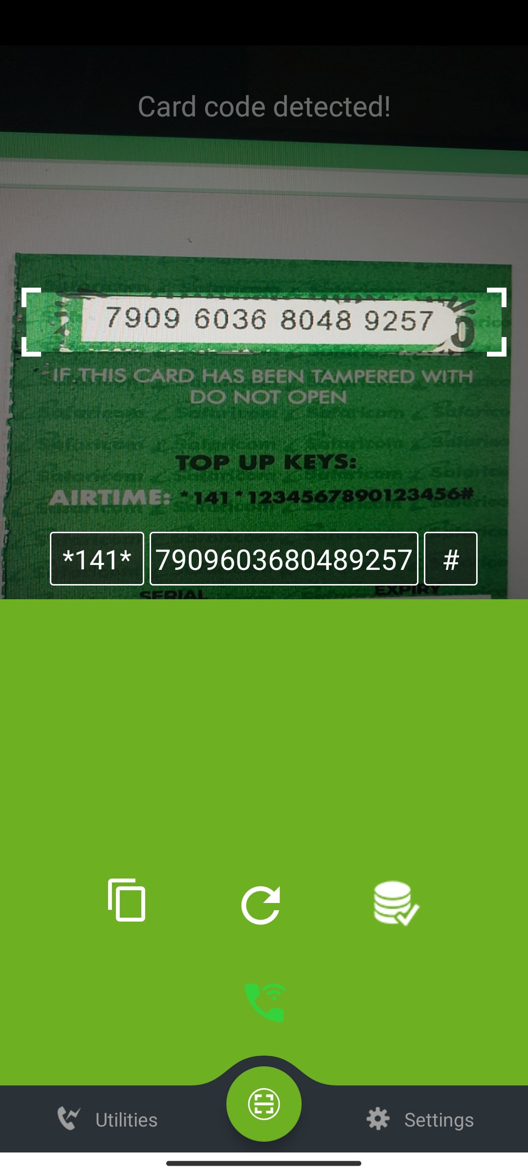 Scan Safaricom Scratch Card APK for Android Download