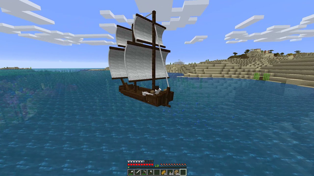 Boats Mod for Minecraft PE für Android - APK herunterladen