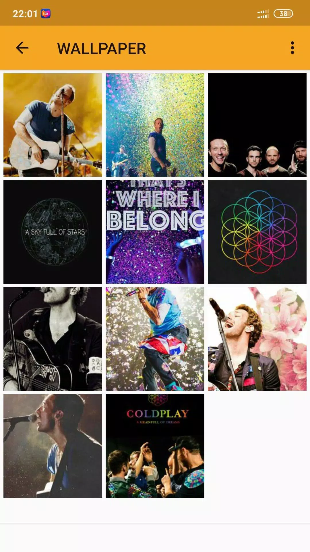 Coldplay Lyrics Wallpaper