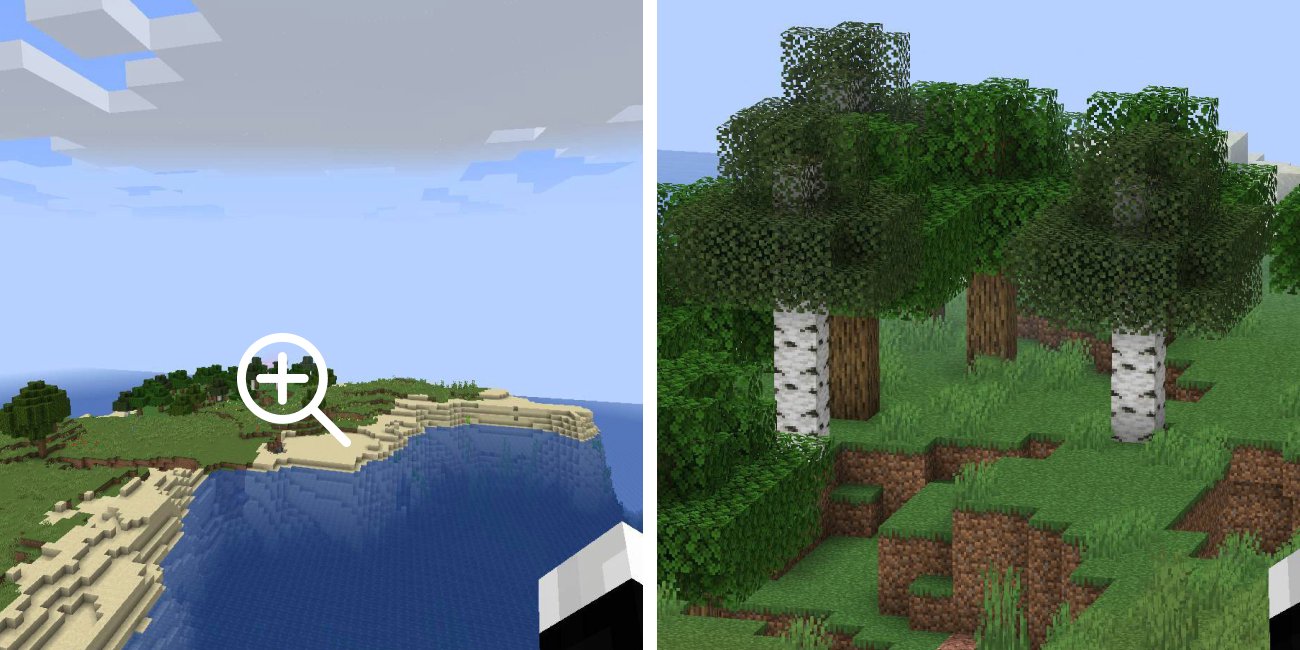 Zoom Mod for Minecraft APK for Android Download