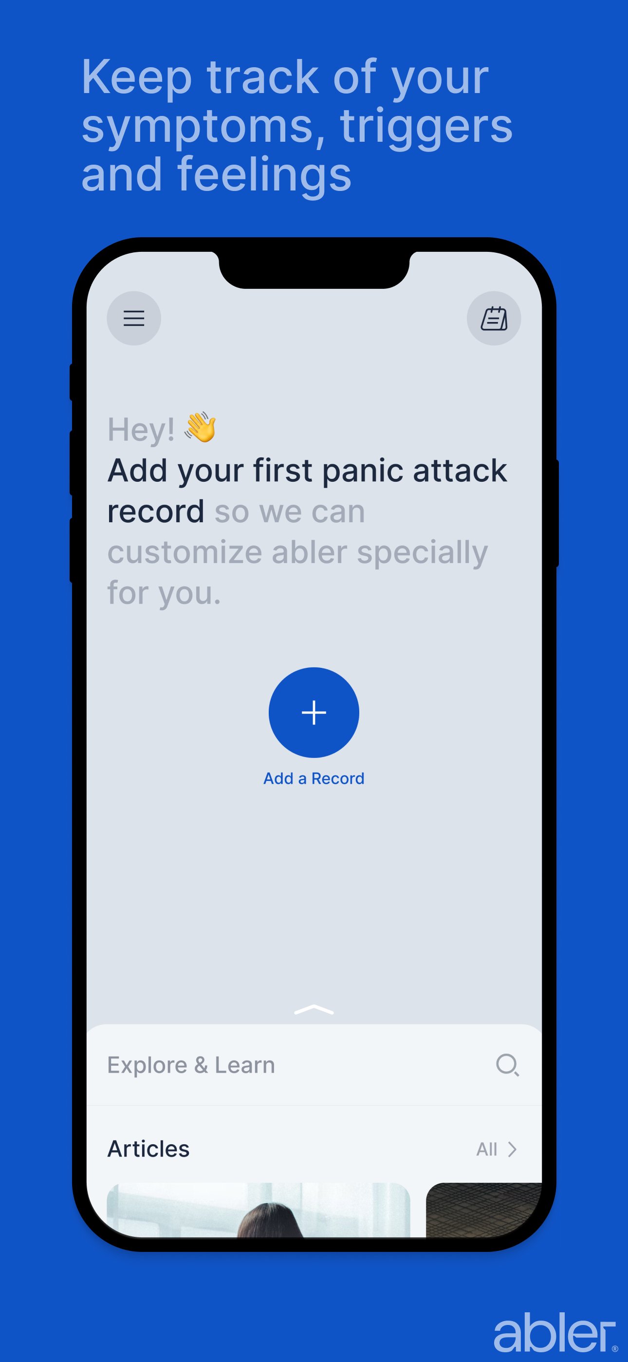 Abler - Panic Attack Tracker APK for Android Download