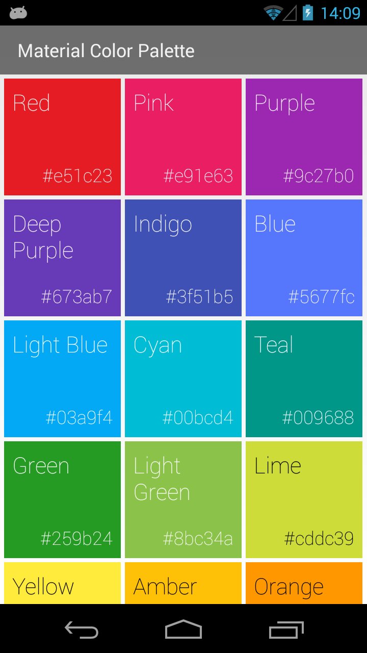 Material Color Palette APK for Android Download