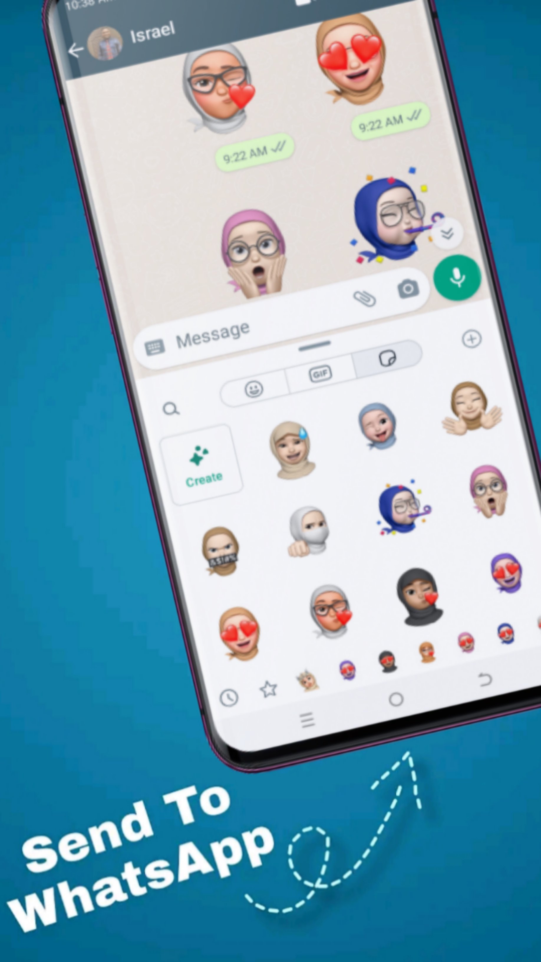 Muslim Hijab Memoji Stickers APK for Android Download