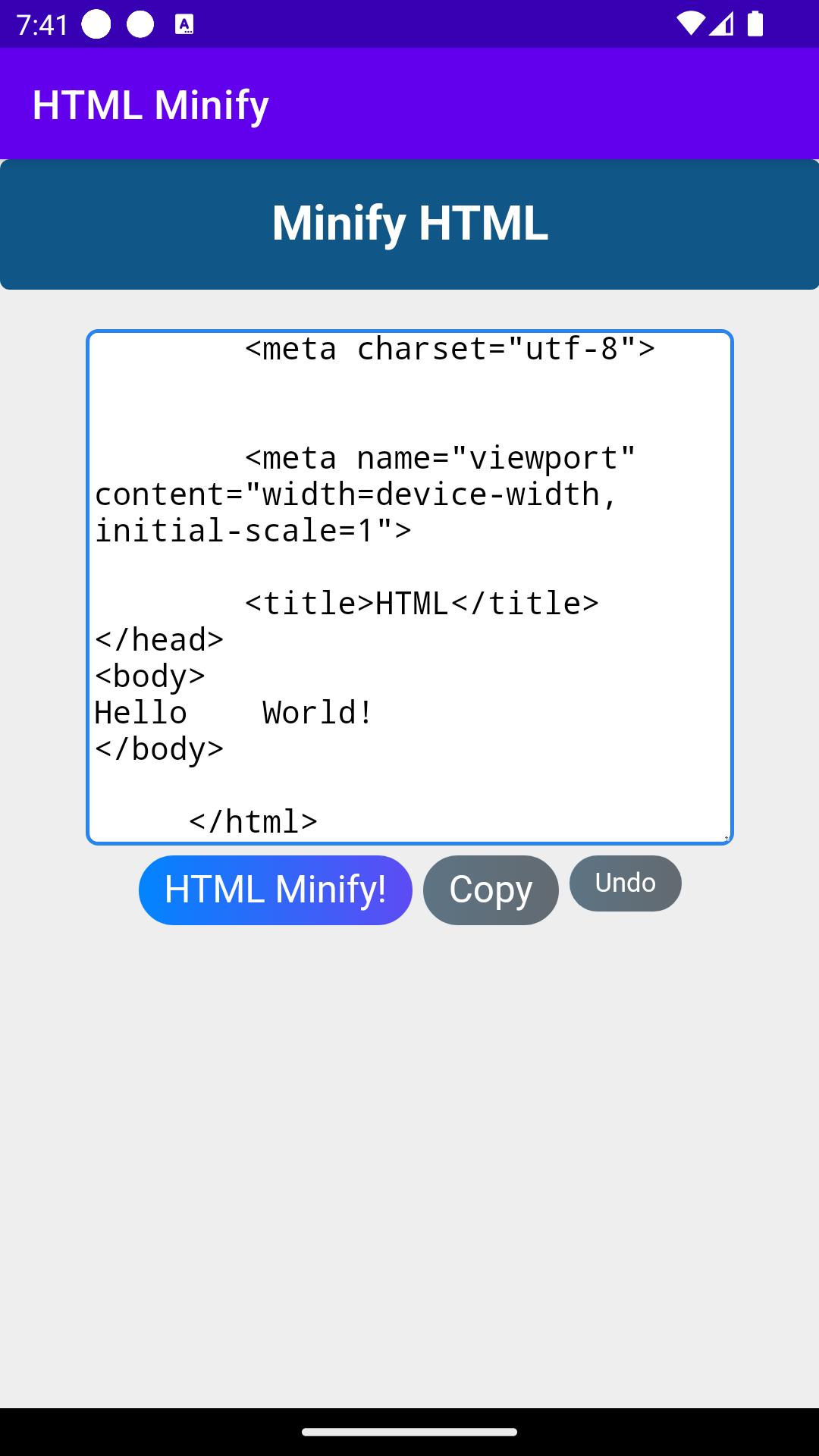 HTML Minify - html minifier APK for Android Download HTML Minify - html minifier APK for Android Download