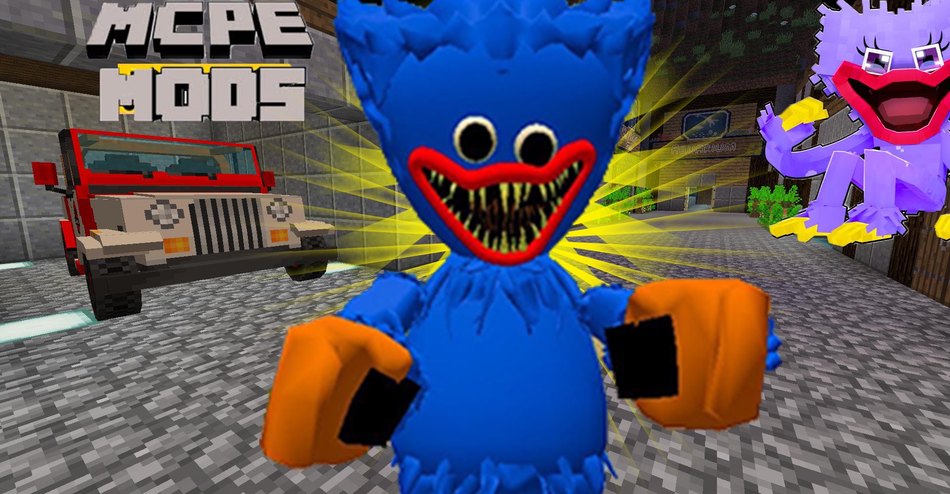 Huggy Mod Wuggy For minecraft APK for Android Download