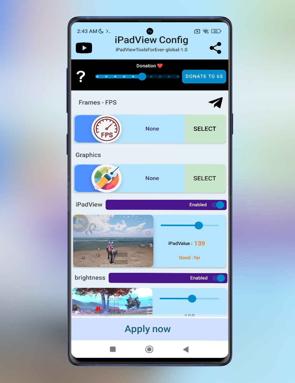 GFX : iPad View Maker Pro Latest Version 2.7 IPADVIEW_Config for Android