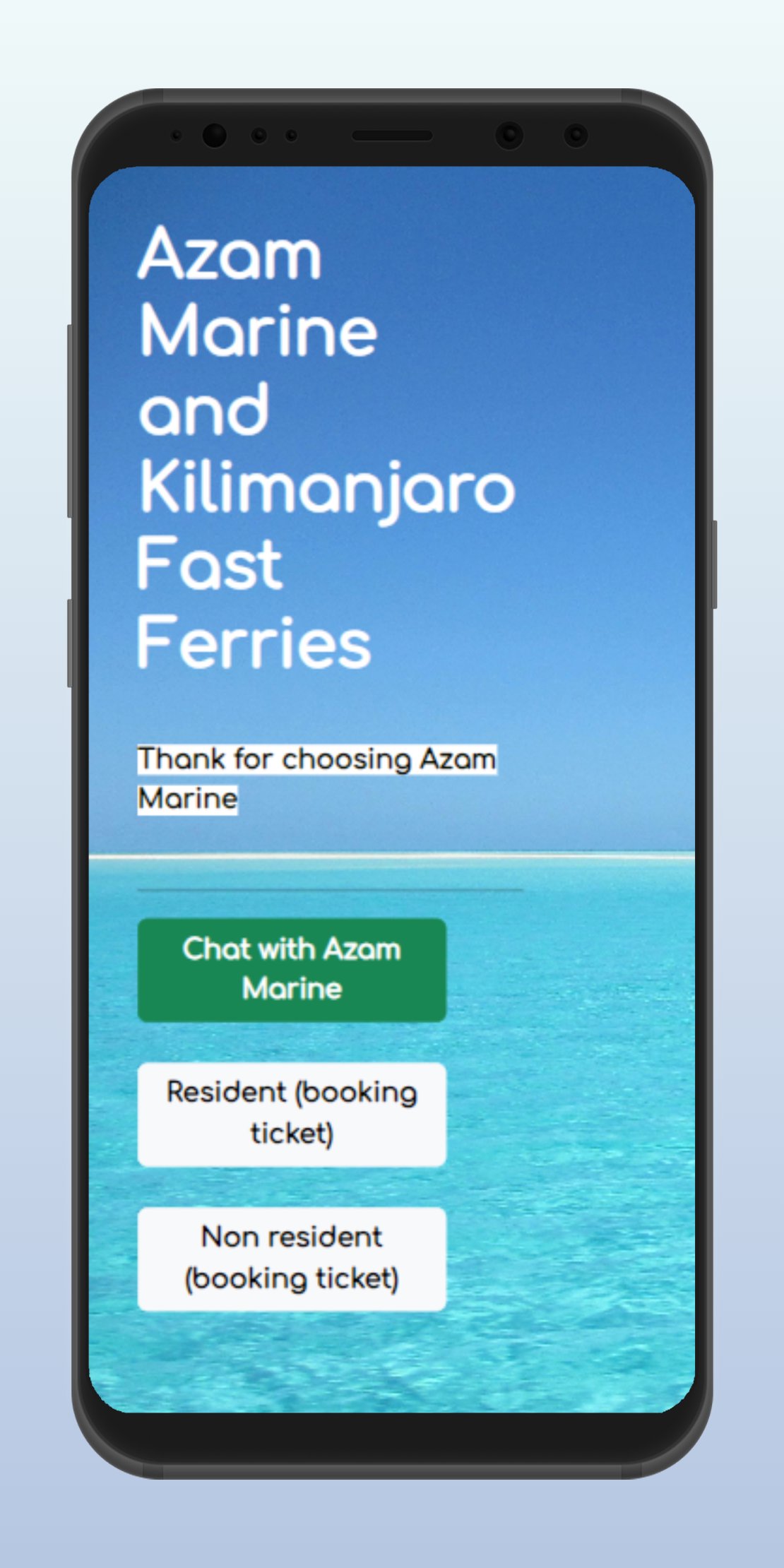 Azam Marine - Booking Ticket APK for Android Download