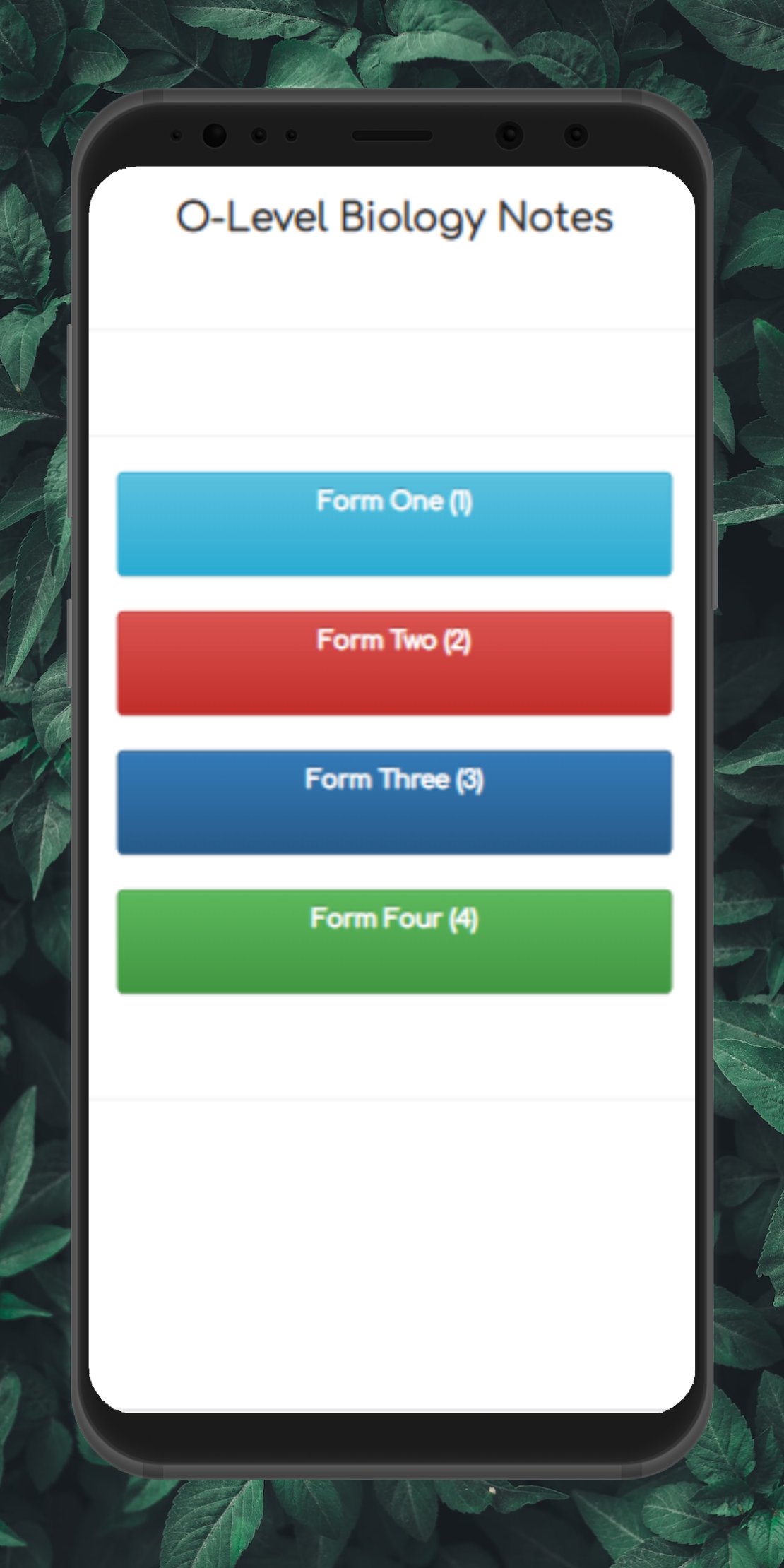 Biology Notes O-Level APK for Android Download
