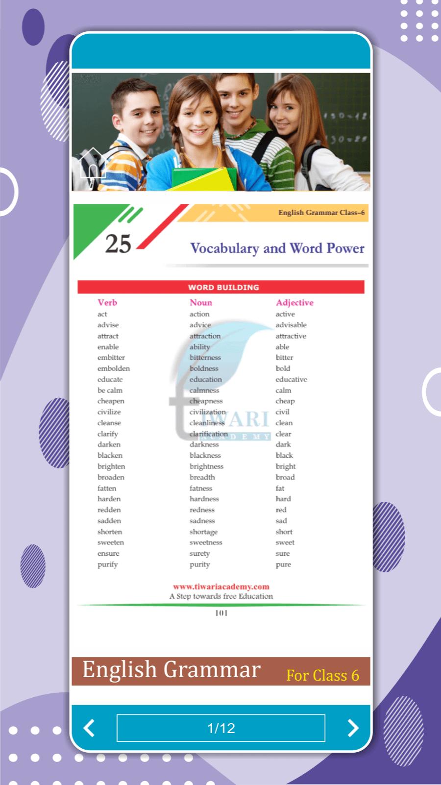 NCERT Solution For Class 6 English Grammar Offline ncert-solution-for-class-6-english-grammar-offline