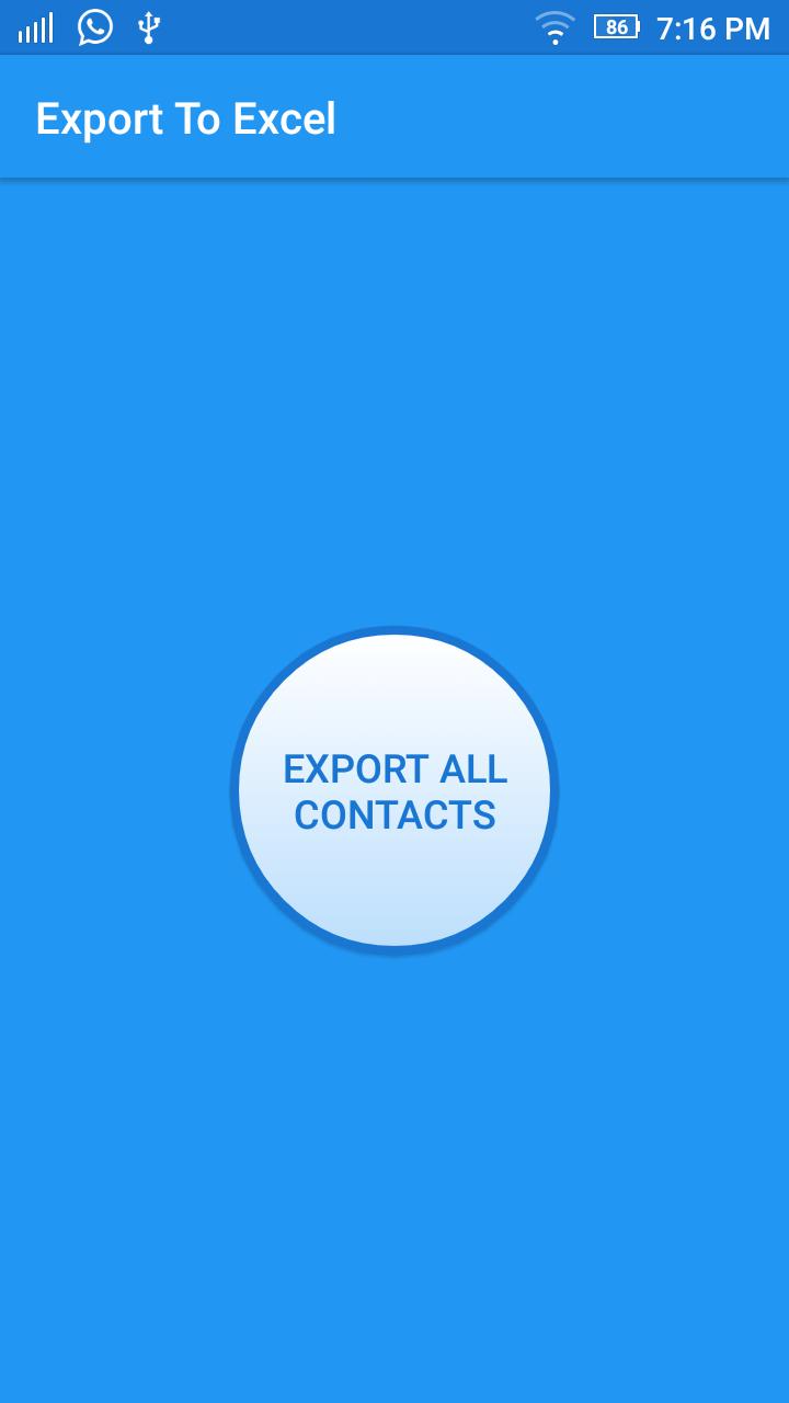 Import Export Contacts Excel for Android - APK Download Import Export Contacts Excel for Android - APK Download