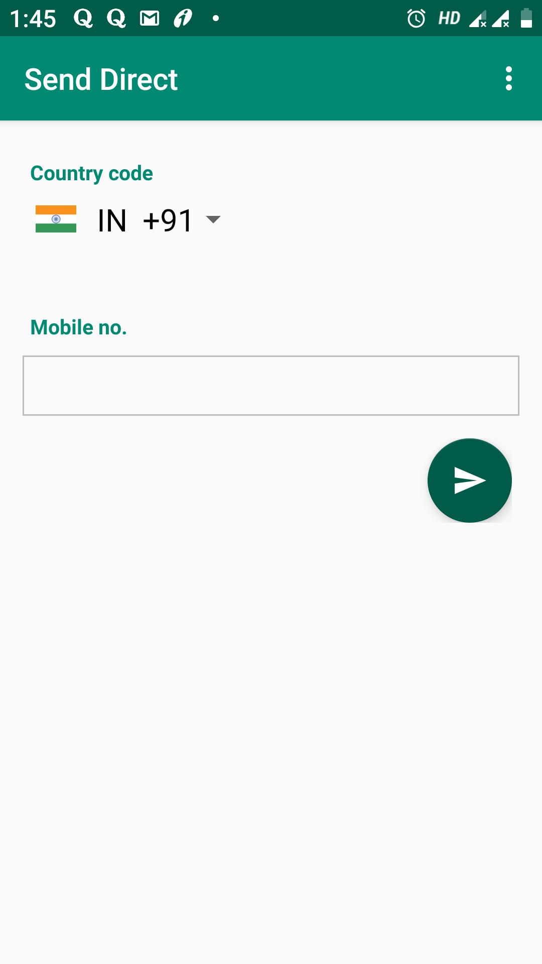 Descargar Send Direct Message to unsaved number APK Última Versión 1.1 ... Descargar Send Direct Message to unsaved number APK Última Versión 1.1 ...
