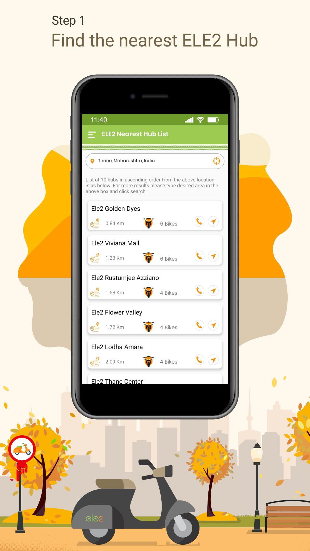 Download Ele2 e-Bike Rental Latest Version 1.3.5 Android APK File