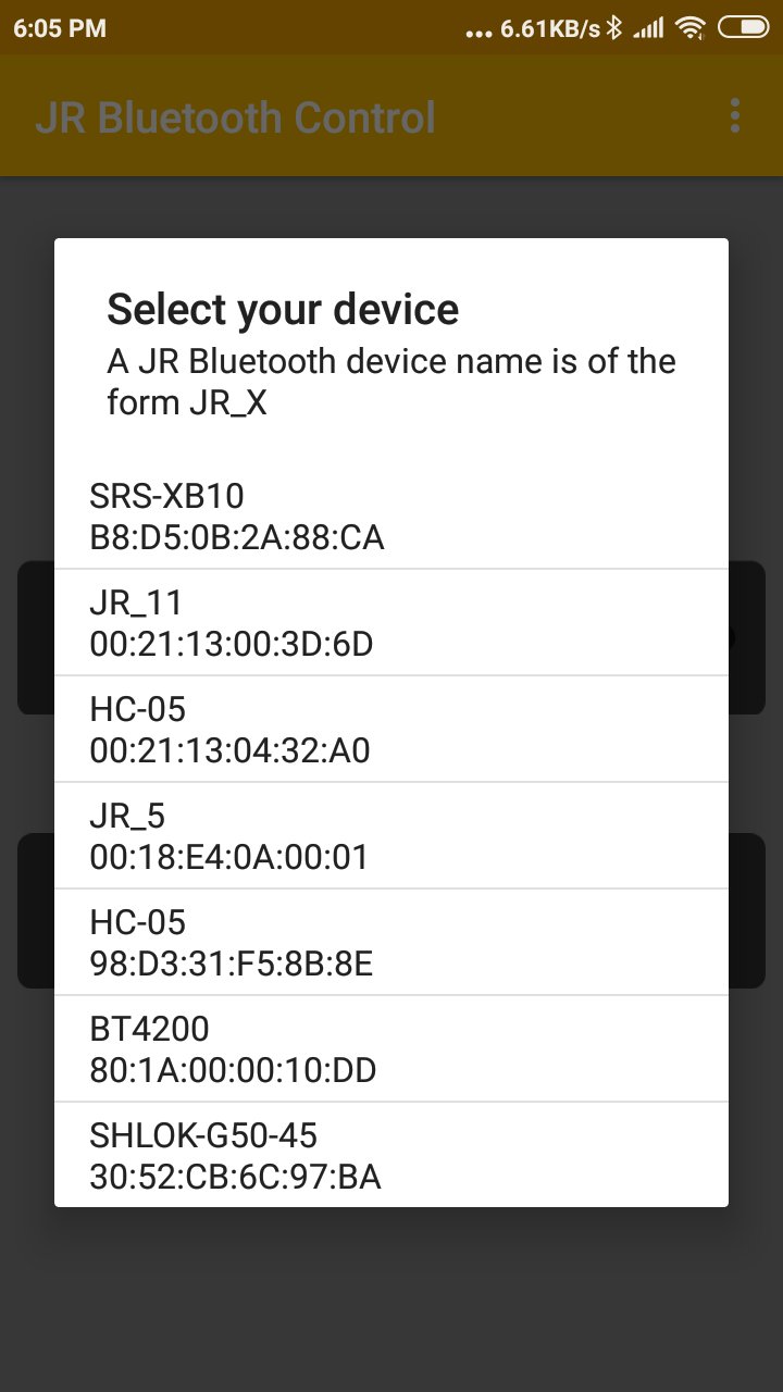 JR Bluetooth Robot Controller APK for Android Download