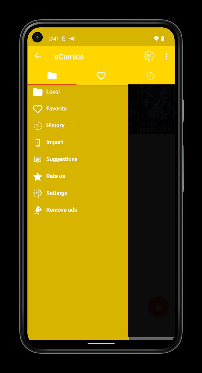 Descarga de APK de Lector de historietas eComics para Android