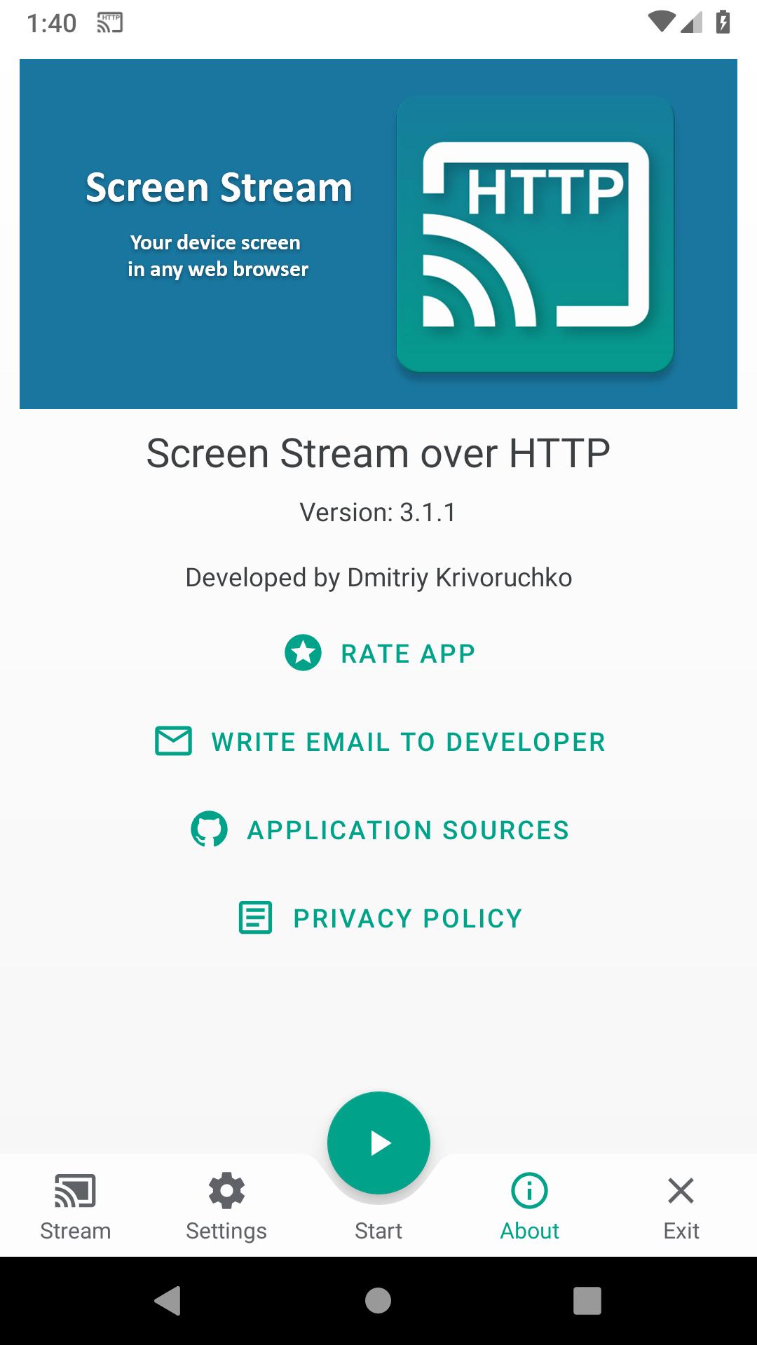 Screen Stream over HTTP for Android - APK Download Screen Stream over HTTP for Android - APK Download