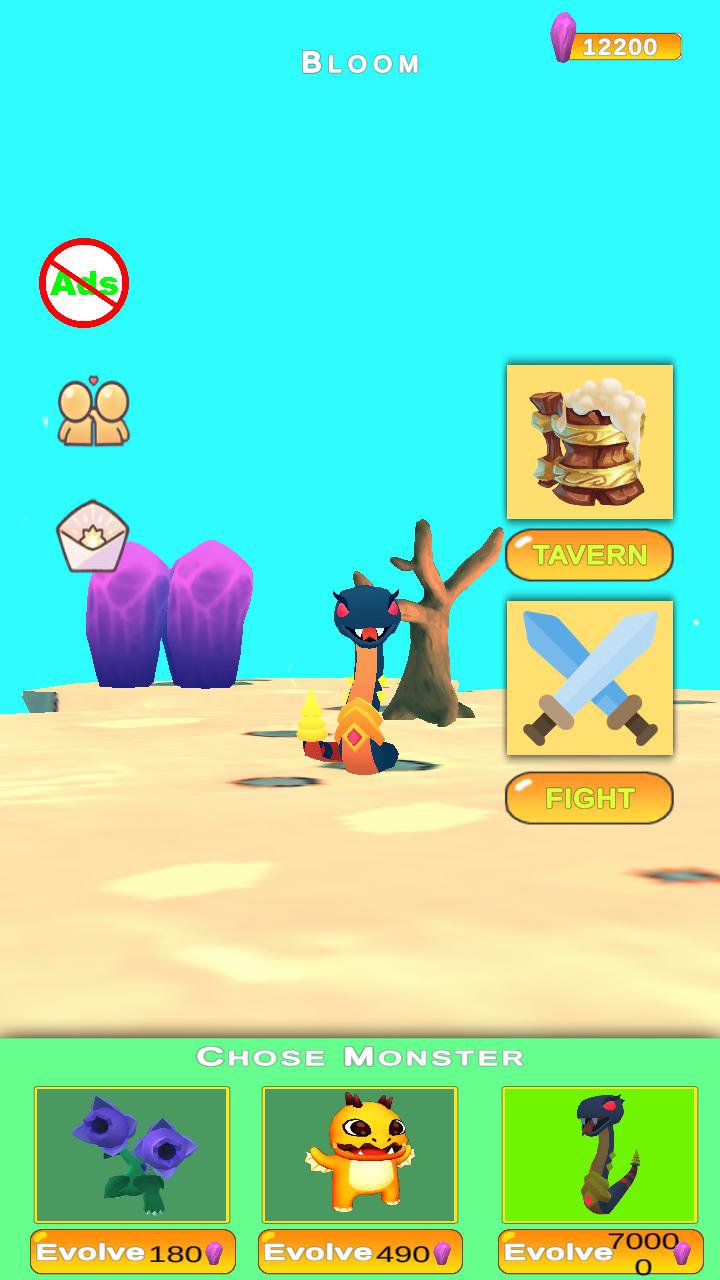 Monster Idle Fight APK للاندرويد تنزيل