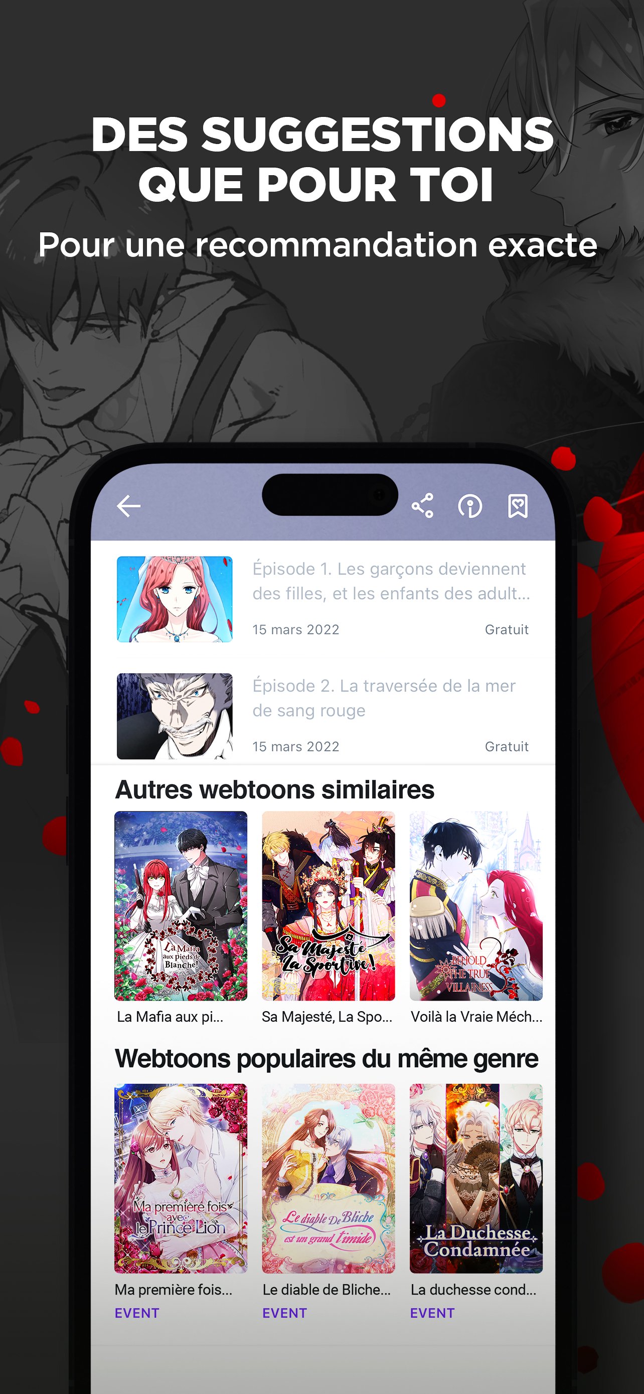 POCKET COMICS: Premium Webtoon APK pour Android Télécharger