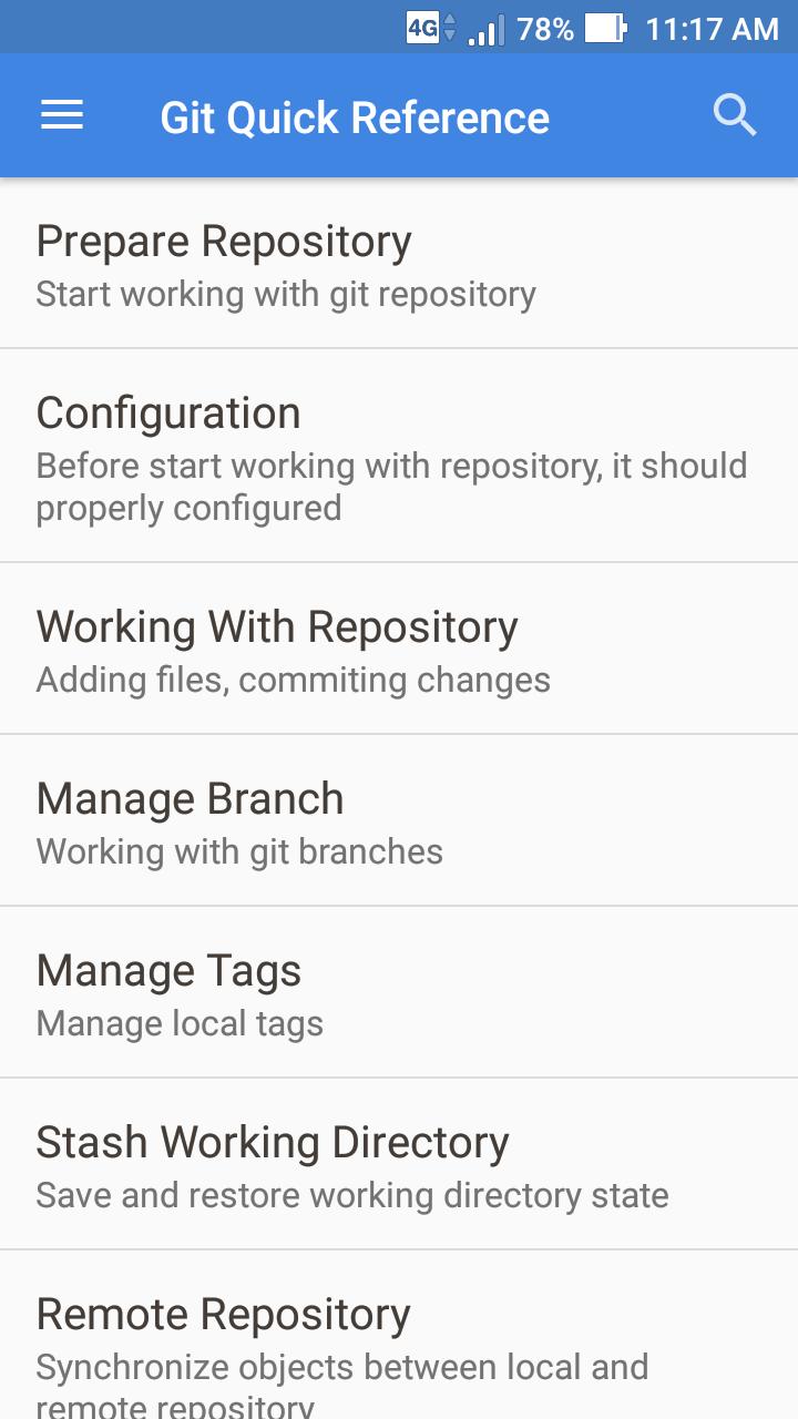 Git Quick Reference Apk For Android Download