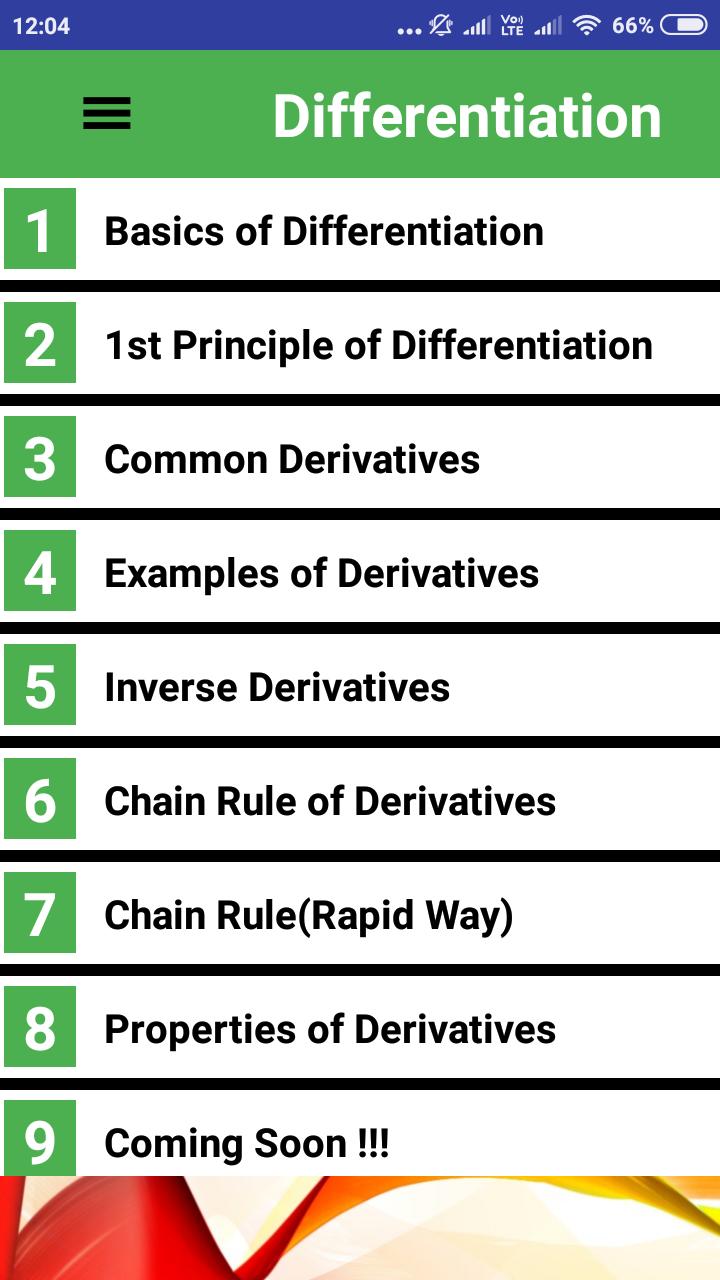 Differentiation(Basic Concepts APK for Android Download Differentiation(Basic Concepts APK for Android Download