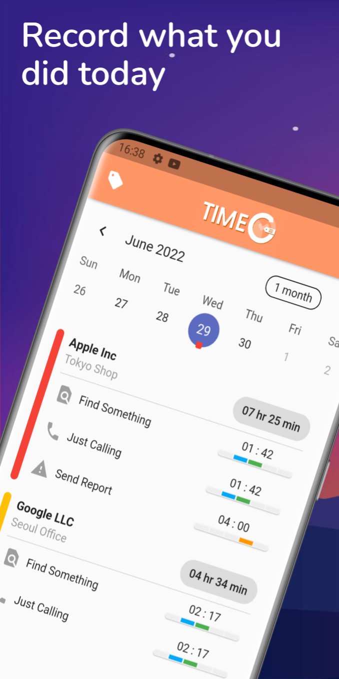 TimeG - Daily work log APK for Android Download
