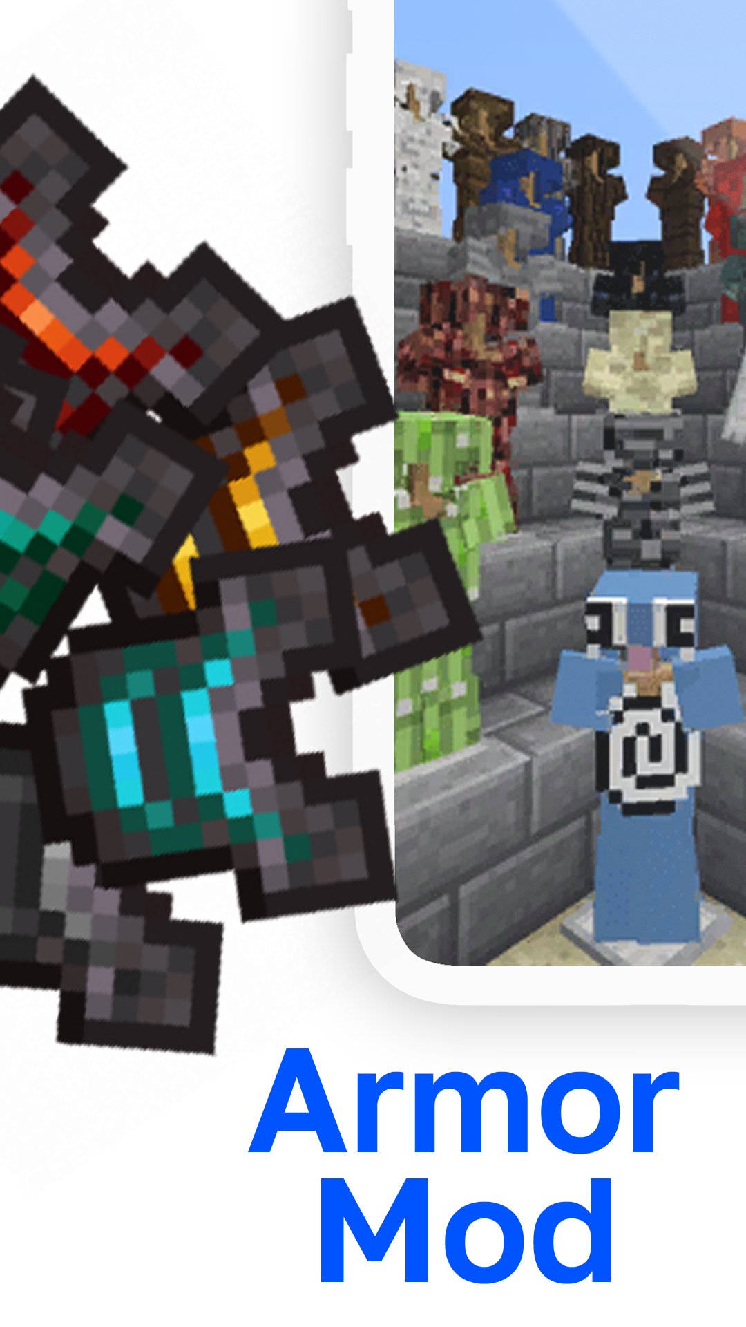 Bedrock Armor Mod for MCPE APK for Android Download