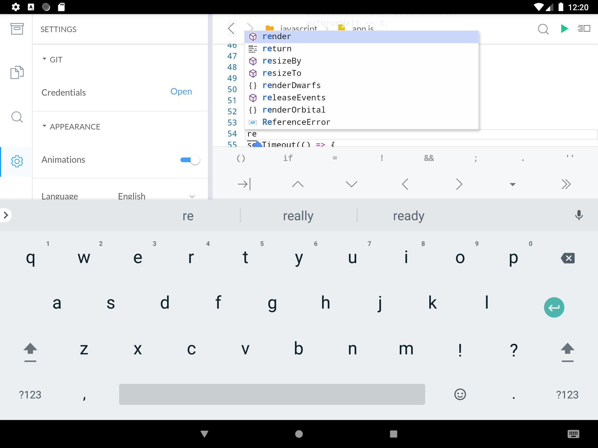 Spck Code Editor Git Client Apk For Android Download