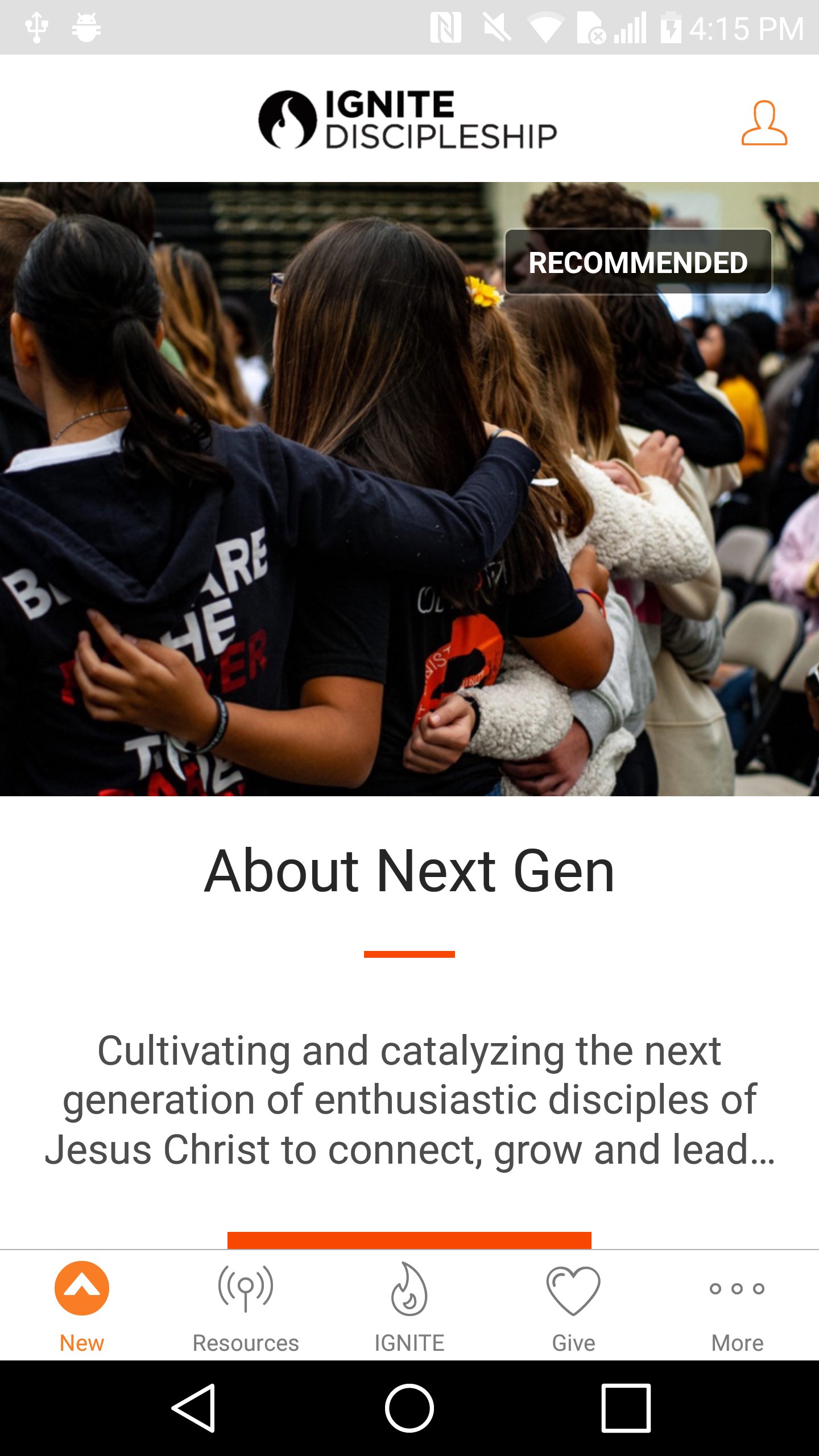 IGNITE Discipleship APK للاندرويد تنزيل