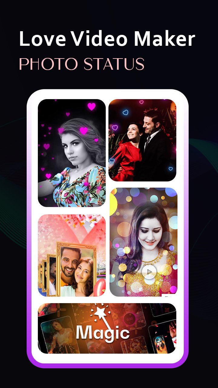 Love Video Maker - VidBit Particles Video Maker APK for Android Download