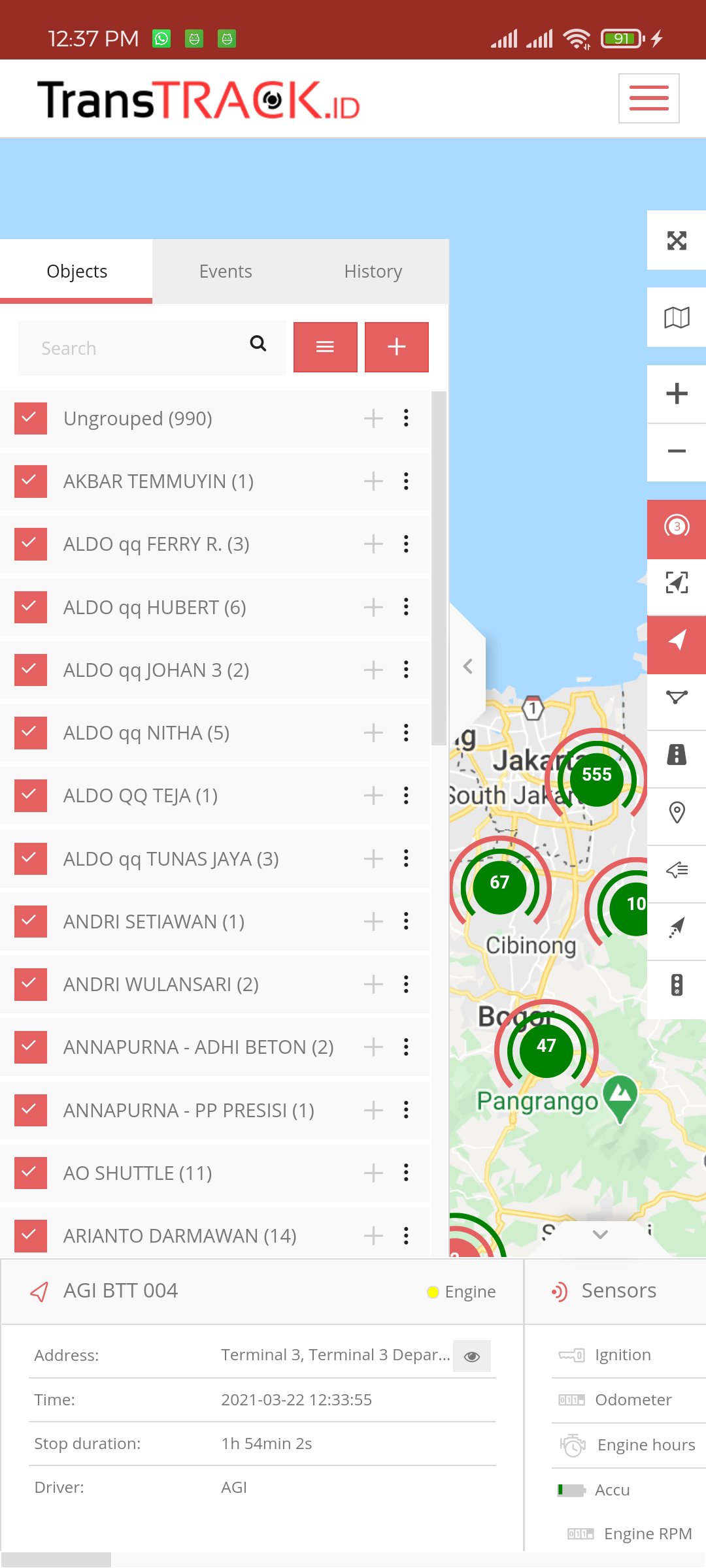 TransTRACK.ID - Fleet Telematics Solution APK للاندرويد تنزيل