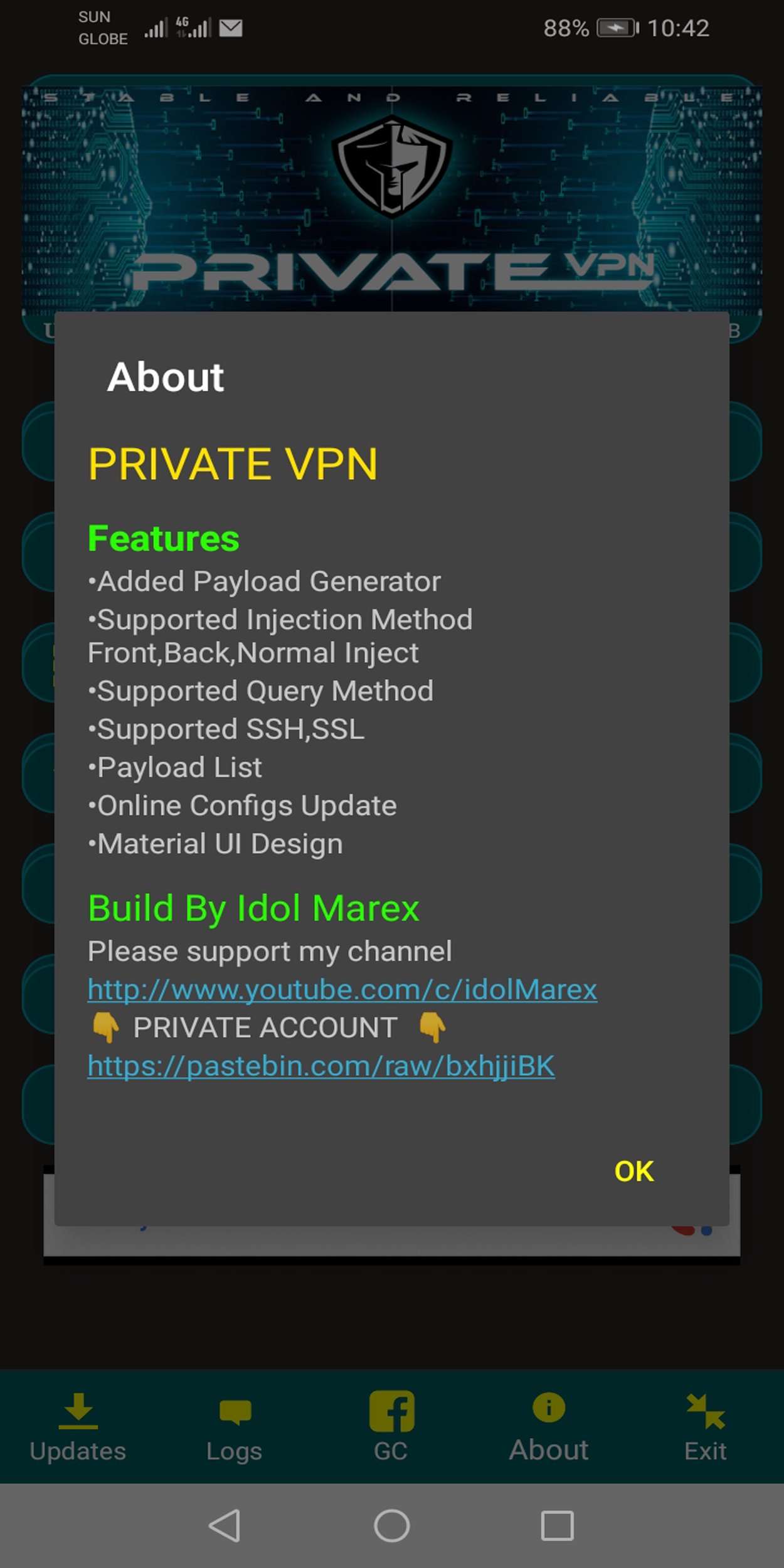 PRIVATE VPN APK للاندرويد تنزيل