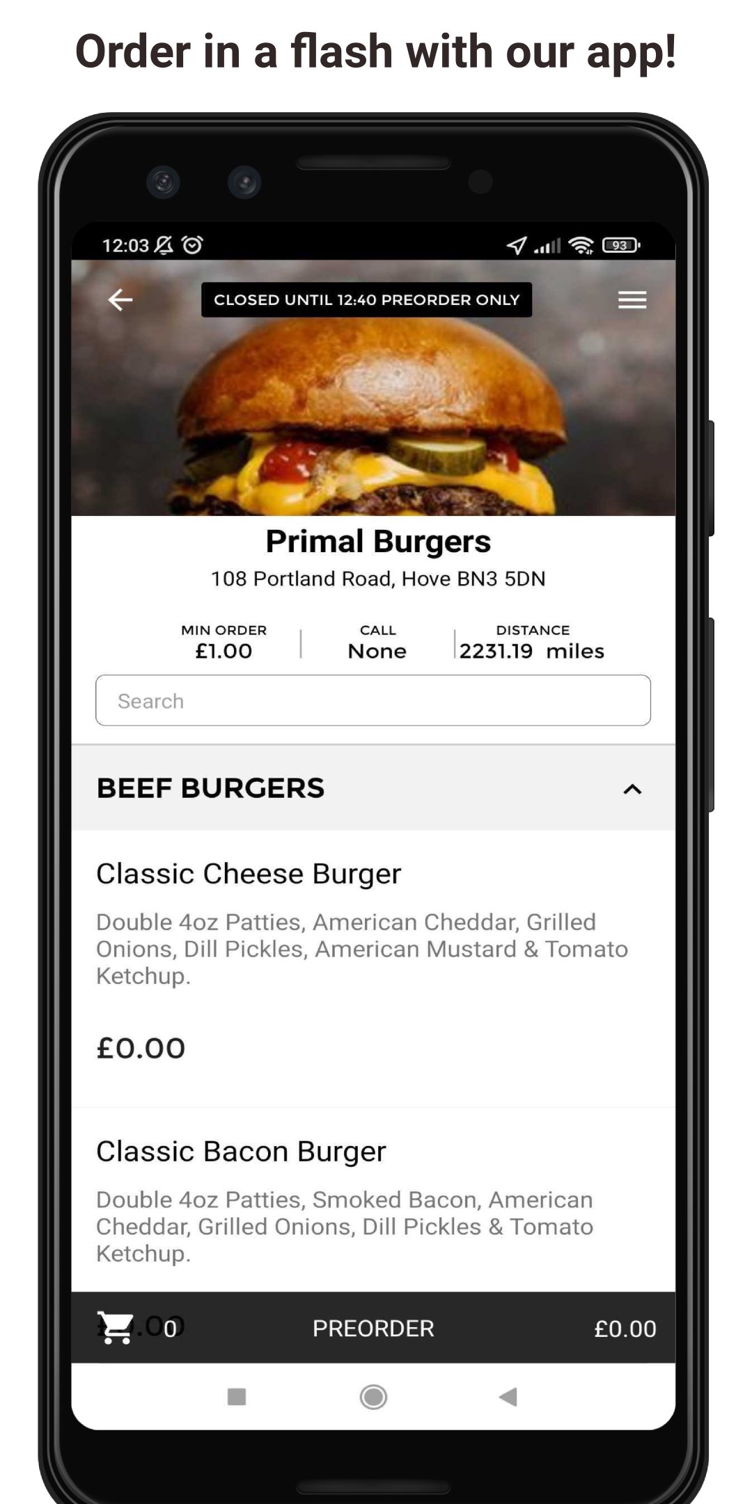 Primal Burgers APK for Android Download