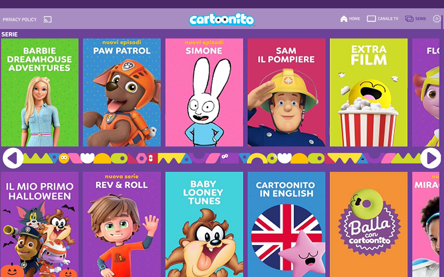 Cartoonito Games