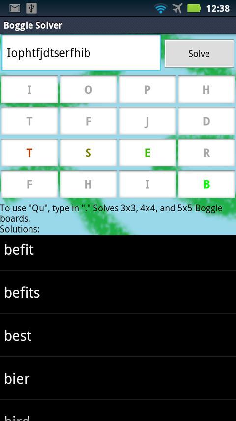 Boggle Solver APK for Android Download Boggle Solver APK for Android Download