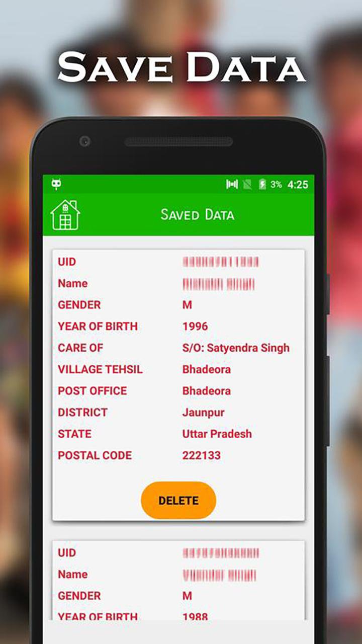 Aadhar Card Scanner & QR Code Scanner Pro APK للاندرويد تنزيل