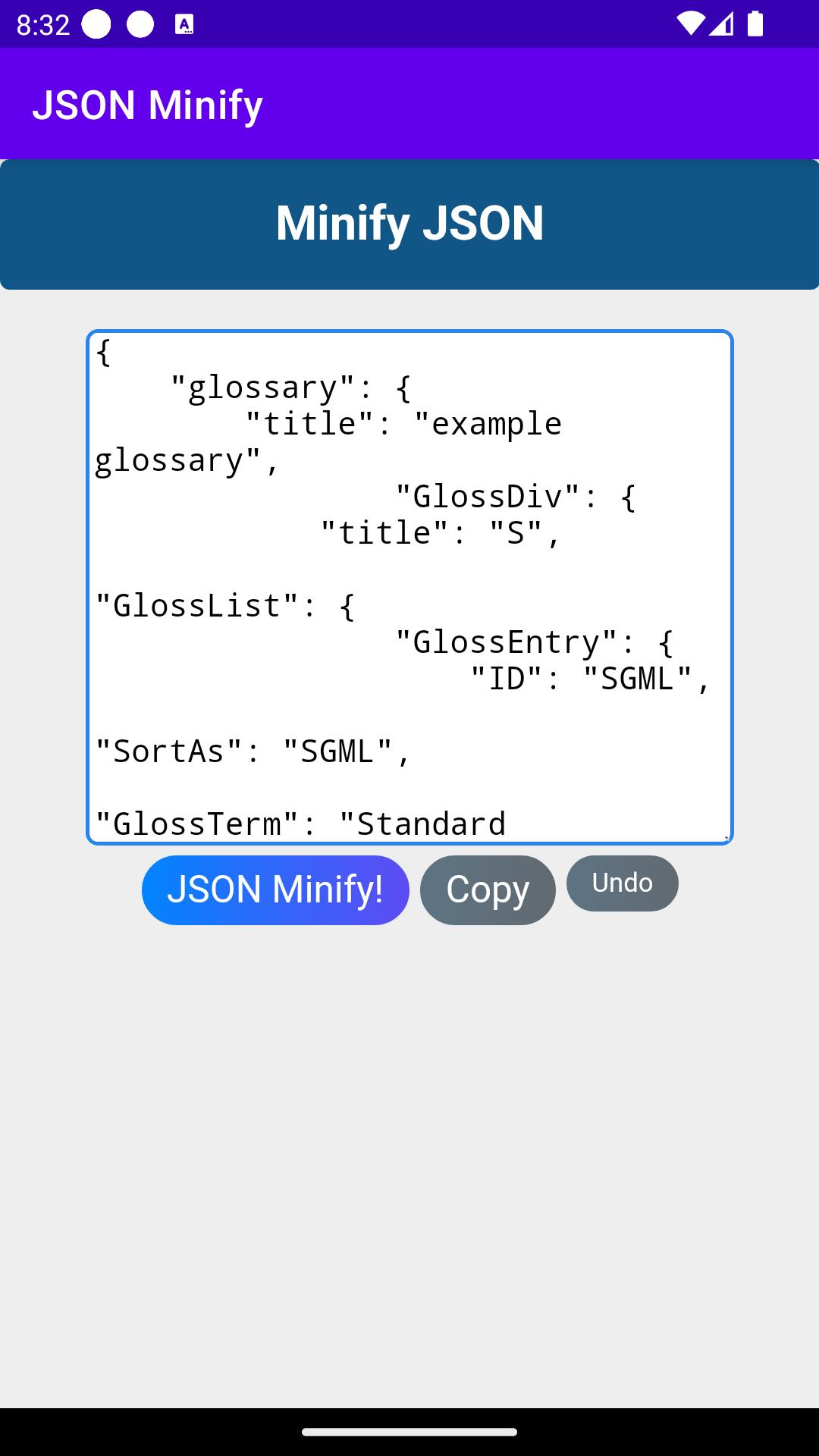 JSON Minify - json minifier APK for Android Download JSON Minify - json minifier APK for Android Download