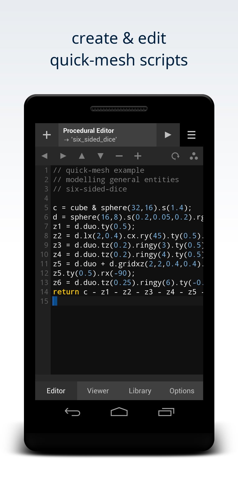Quick-Mesh: Editor APK for Android Download