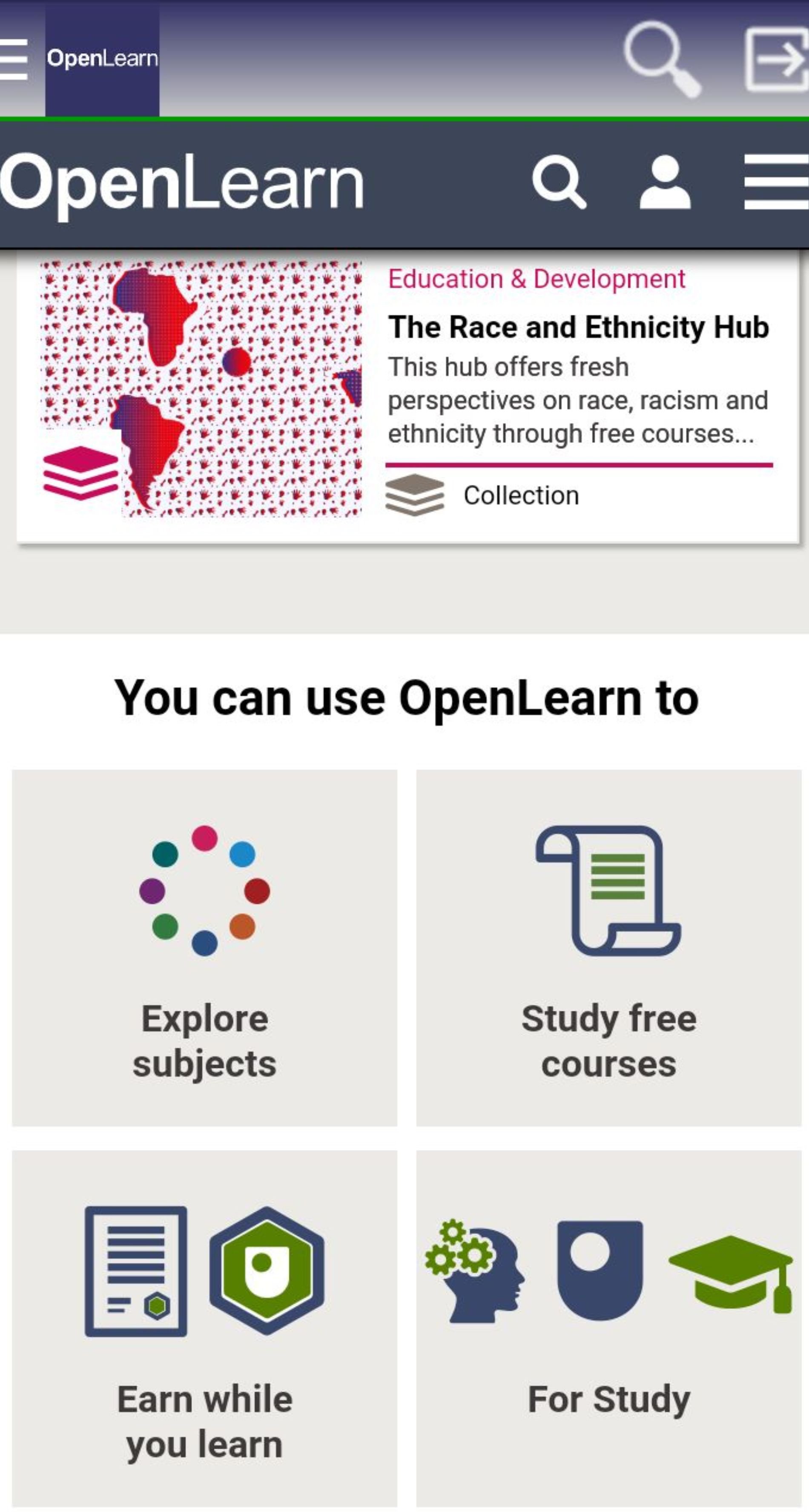 OpenLearn | Free Online Courses + Certificate APK per Android Download