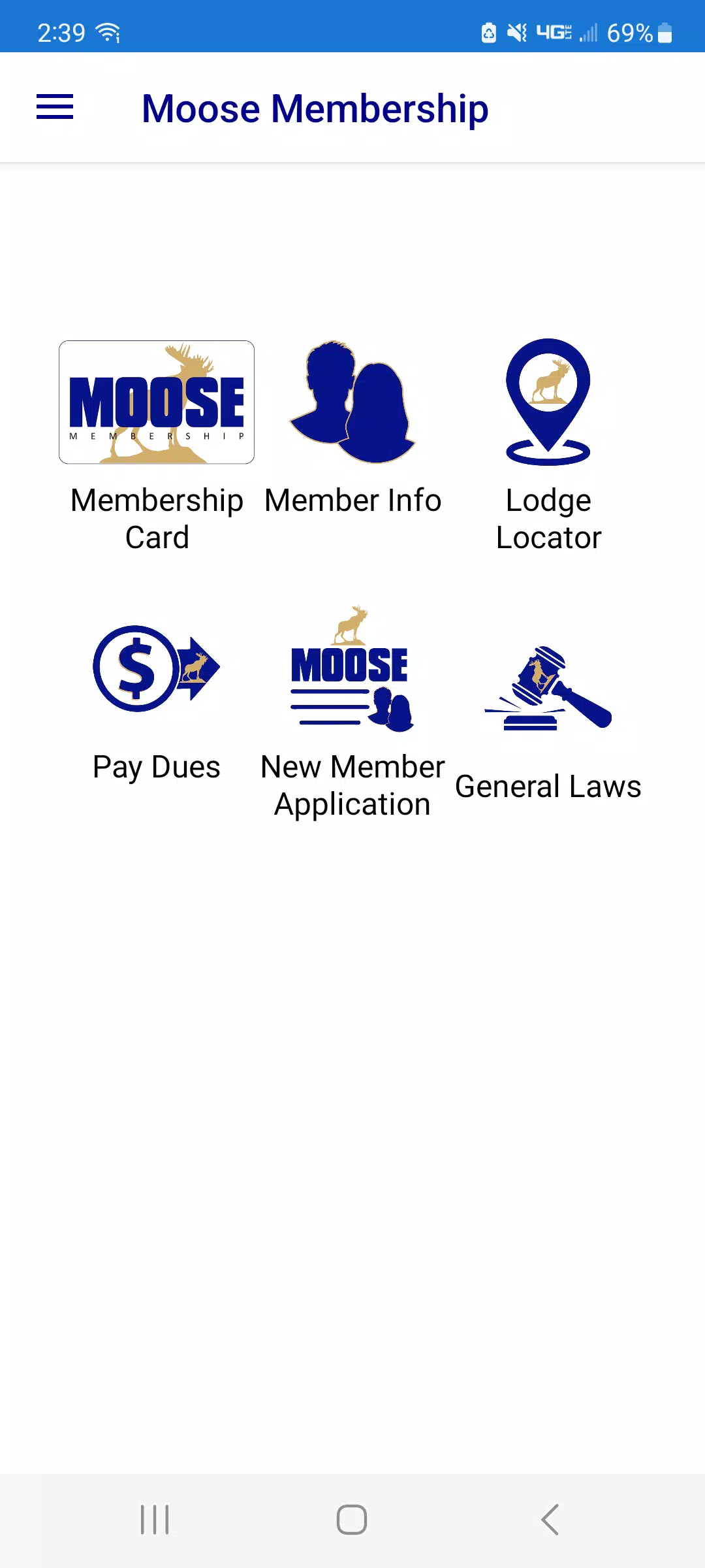 Moose Membership Card