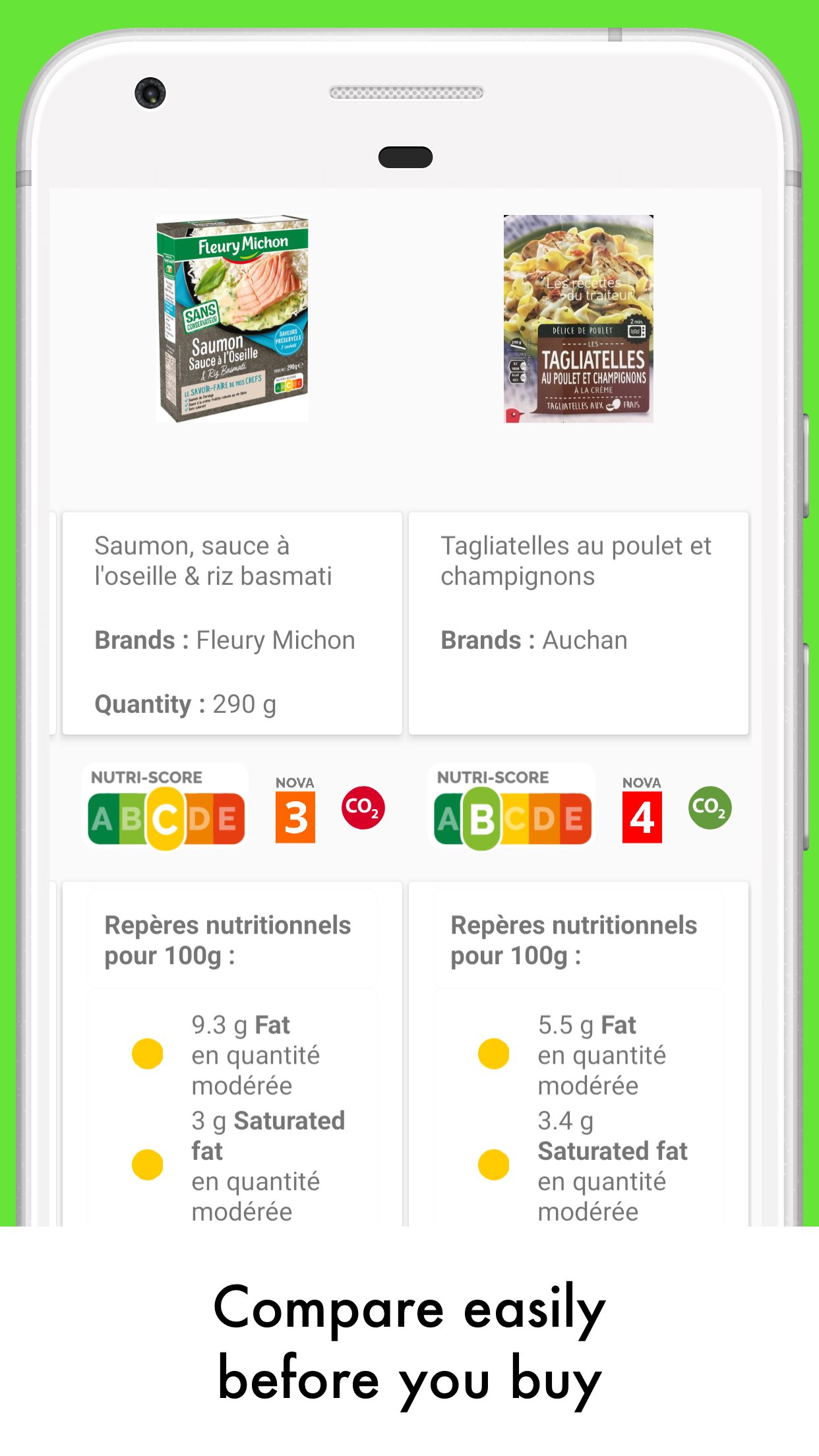 Open Food Facts - Eco-Score & Nutri-Score สำหรับแอนดรอยด์ - ดาวน์โหลด APK